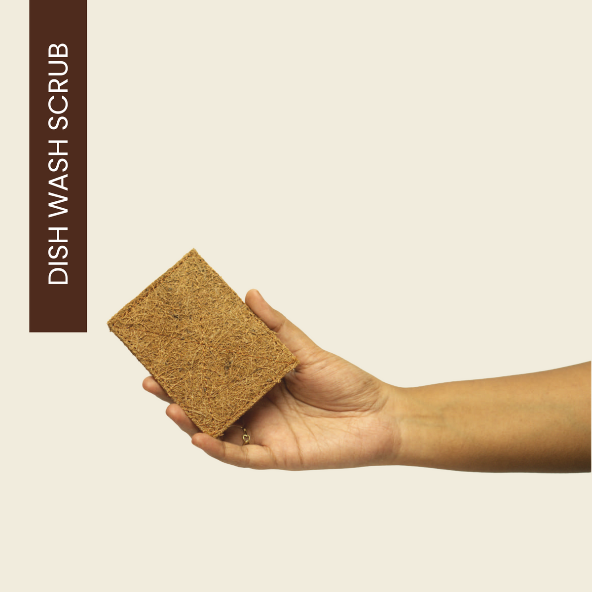 Dish Wash Scrub | Eco-Friendly Kitchen Scrubber for Clean, Shiny ...